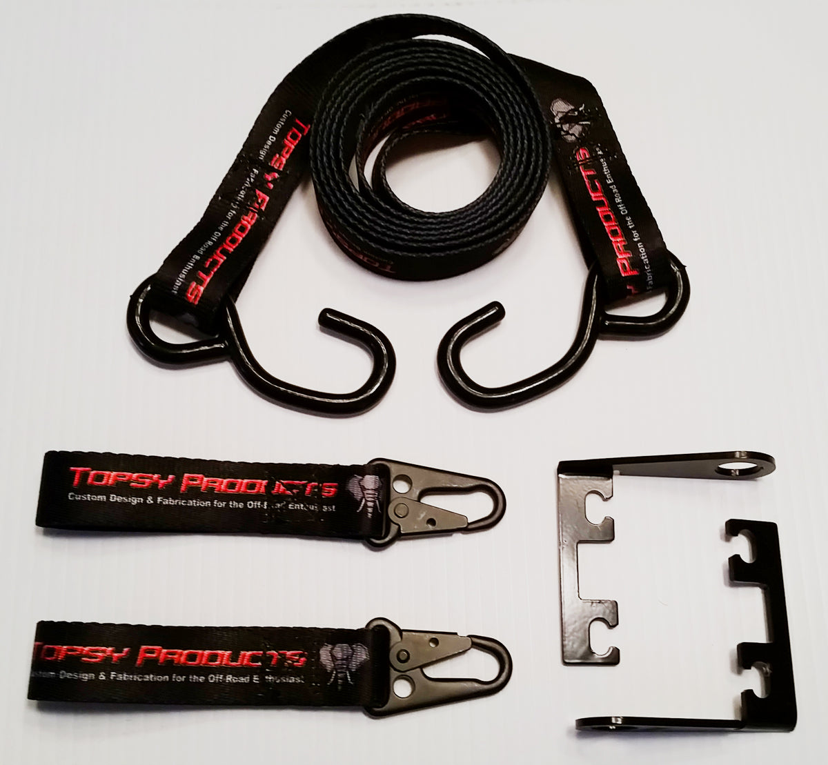 Topsy Products Hinge Hoist Bracket Jeep JLU 4 Door